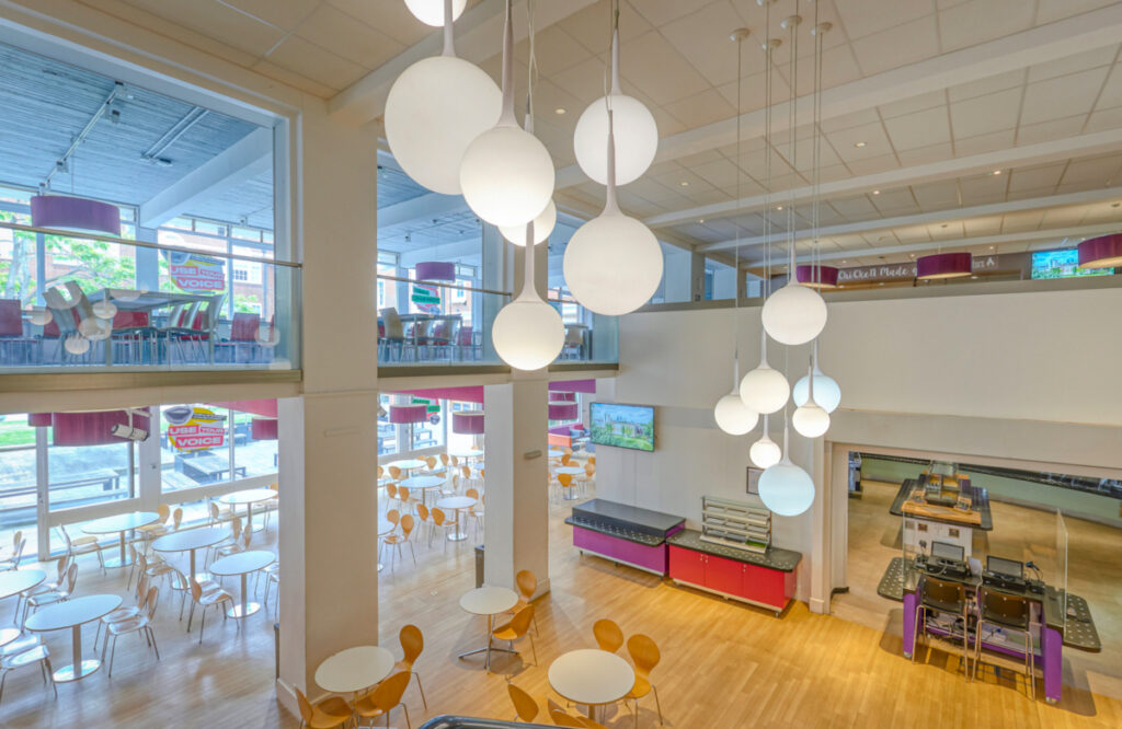 Communal area in the Professor Stuart Hall Building - Goldsmiths ...